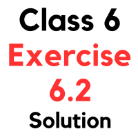 Class 6 Math Exercise 6.2 Solution - Bd Math